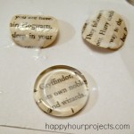 Book Page Magnet Sets - Happy Hour Projects
