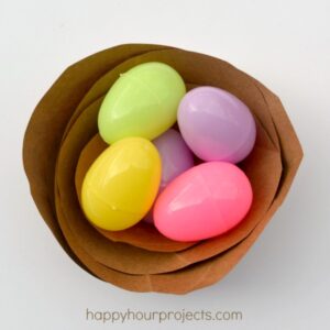 10-Minute Paper Bag Nest - Happy Hour Projects