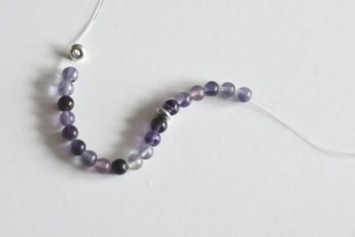 Gemstone + Pewter Charm Easy DIY Bracelets - Happy Hour Projects