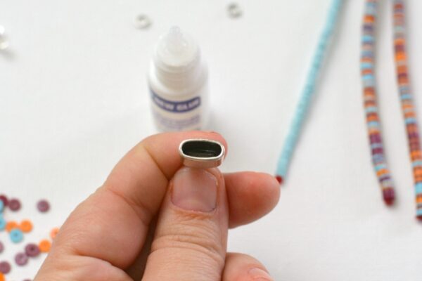 Vinyl Bead DIY Multi Strand Bracelet - Happy Hour Projects