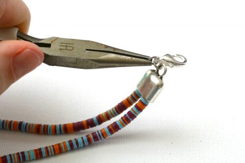 Vinyl Bead DIY Multi Strand Bracelet - Happy Hour Projects