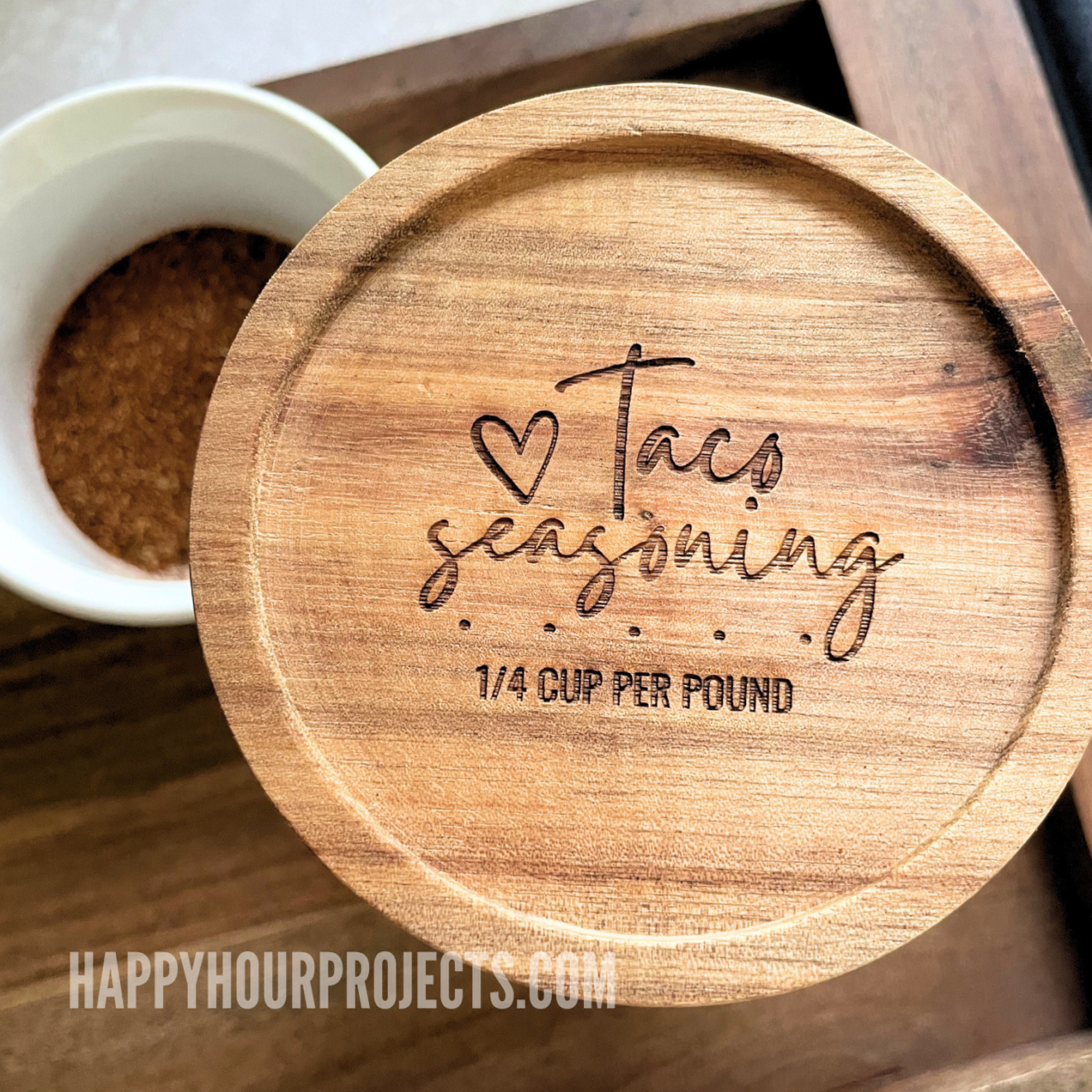 Homemade Taco Seasoning Recipe - Happy Hour Projects